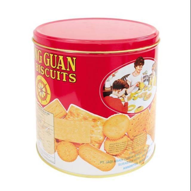 Jual Khong Guan Assorted Red Mini Biscuit Kaleng 650gr exp 2026 ...