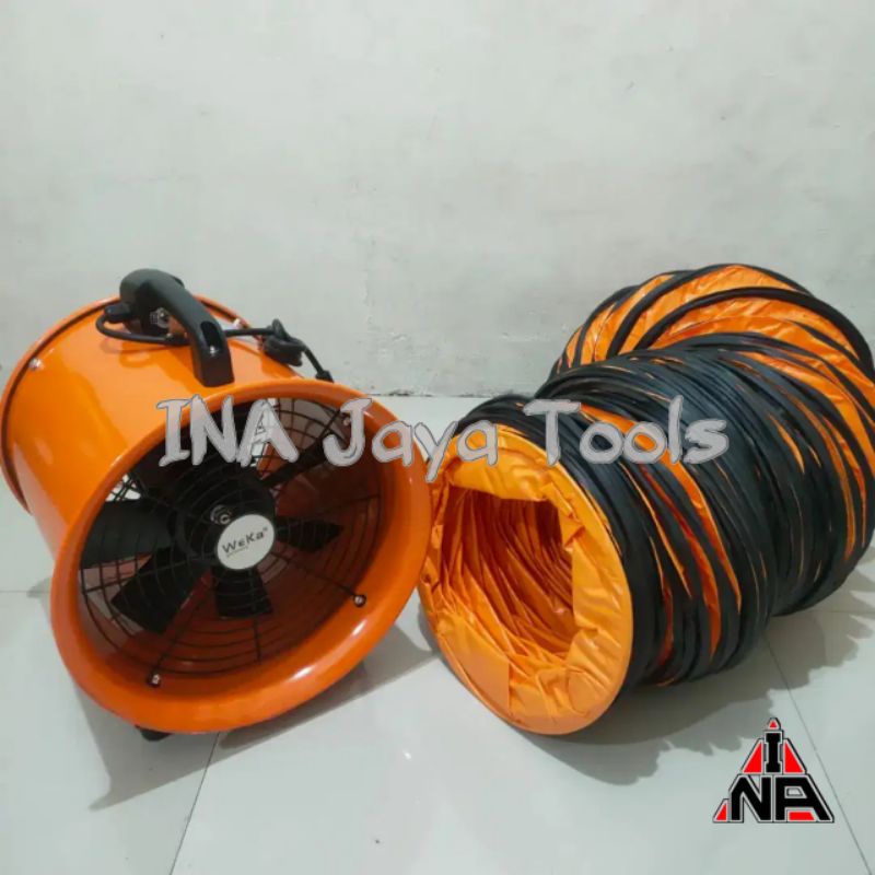 Jual Air Ventilation Fan 14 inch + 5 Meter Selang flexible Kipas Blower ...