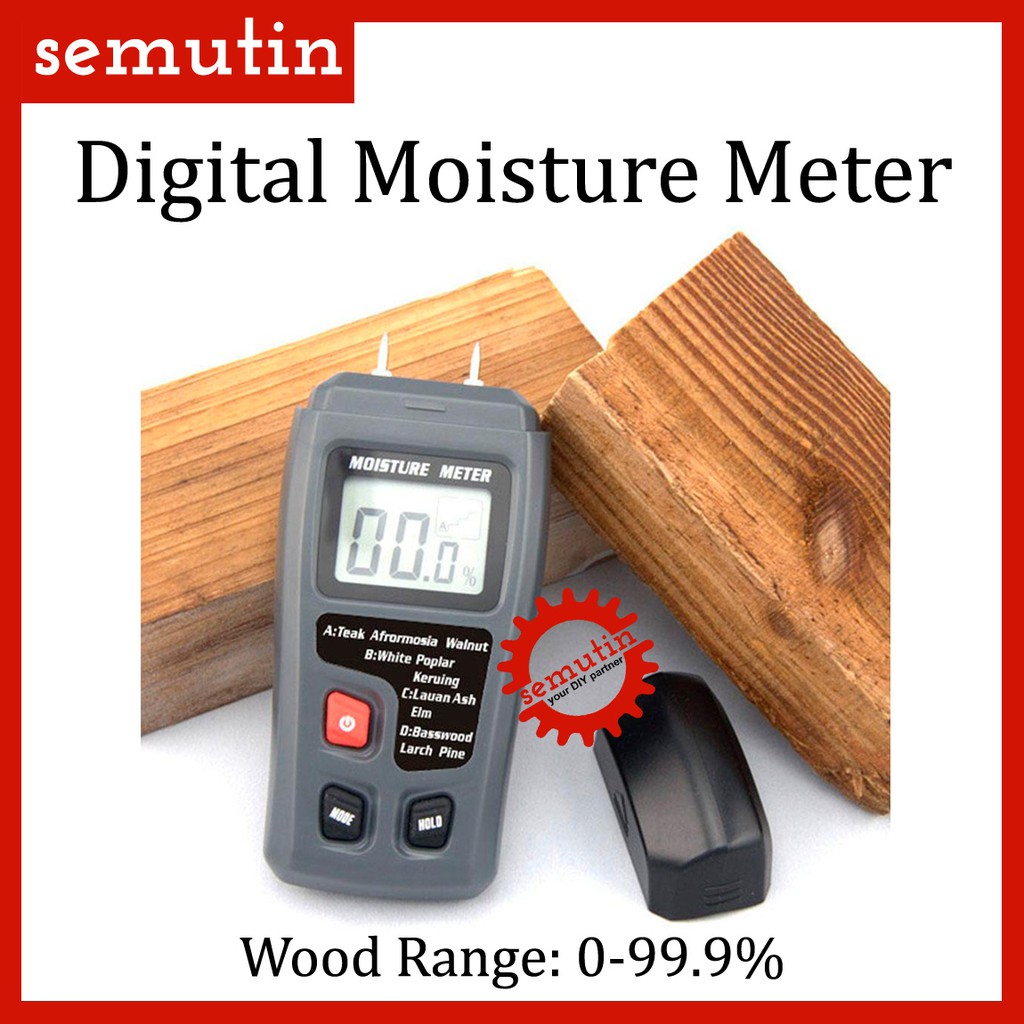 Jual Digital Moisture Meter / Humidity Tester / Timber Damp Detector ...