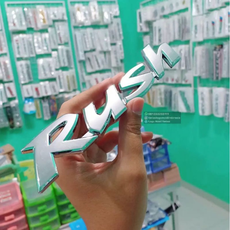 Jual Emblem logo toyota rush ukuran original bagasi rush | Shopee Indonesia