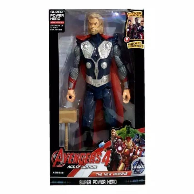 Jual Robot avenger superhero ironman hulk captain america thor avengers ...