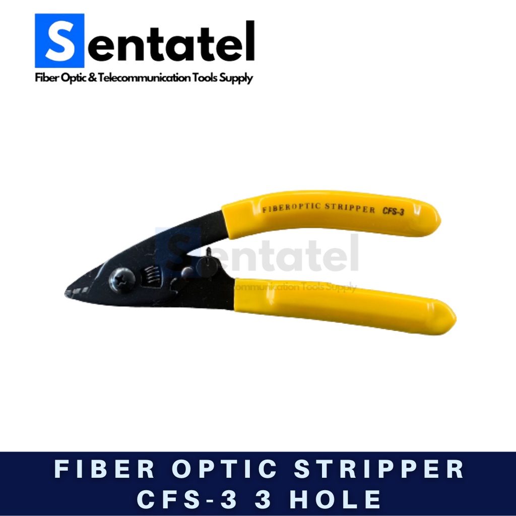 Jual Stripper Fiber Optic / Stripper CFS-3 3 Hole | Shopee Indonesia