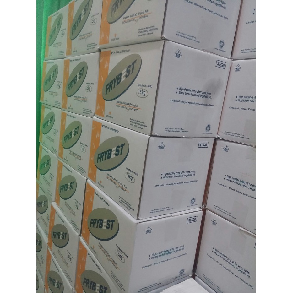 Jual Minyak Goreng Padat / Beku FRYBEST KARTONAN/Dus Khusus Gosend ...
