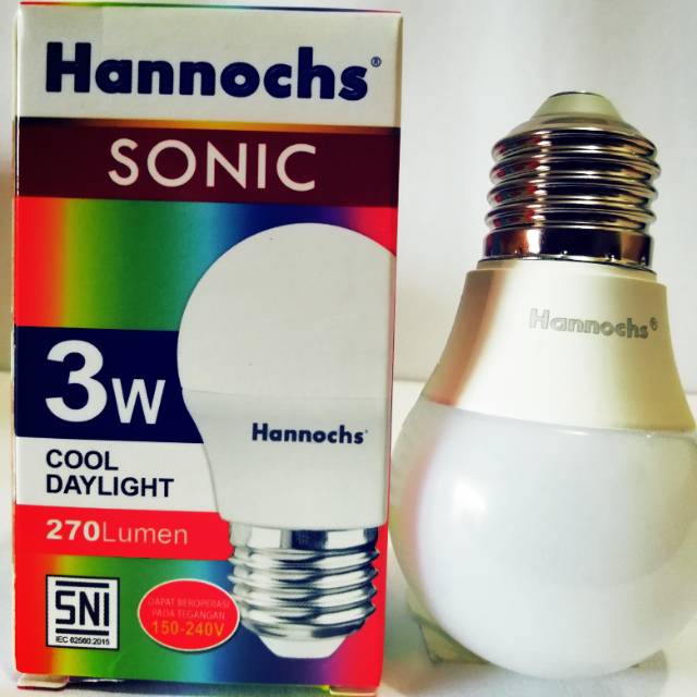 Jual Lampu Hannochs Sonic LED 3 Watt | Shopee Indonesia