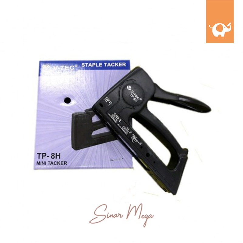 Jual V-tec Vtec Gun Tacker TP-8H / Mini Tacker Stapler Tembak Murah ...
