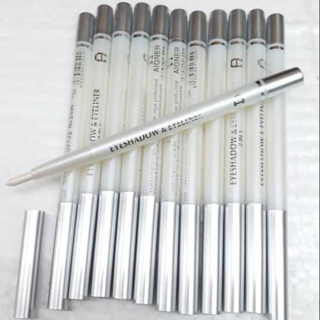 Jual EYESHADOW EIGNER PUTIH SILVER HITAM ECER | Shopee Indonesia