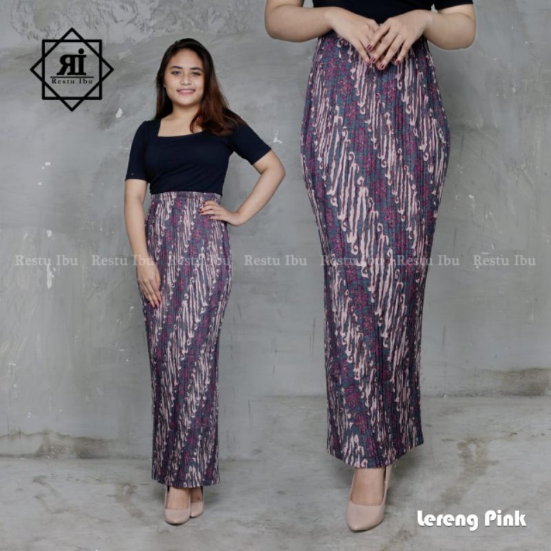 Jual Model Rok Kebaya 2021/2022 / Rok Plisket Kebaya / Rok Plisket ...