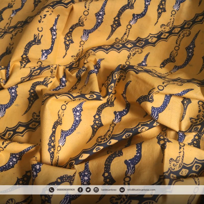 Jual PREORDER!!! Batik Santoso Kujang Warna - Kain Batik Cap Tulis Khas ...