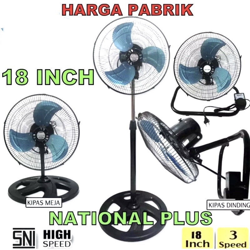 Jual STANDFAN STAND FAN KIPAS ANGIN BESI TORNADO BERDIRI MIYOSHI 18inch ...