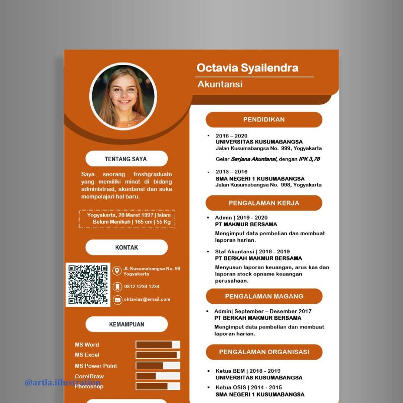 Jual Template CV + Surat Lamaran | Shopee Indonesia