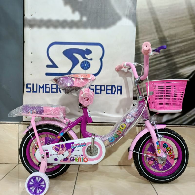 Jual Sepeda Anak Mini Genio Loolaa 12 Inch | Shopee Indonesia