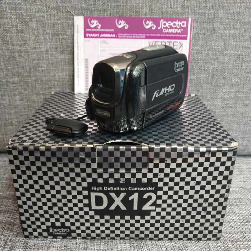 Jual Handycam Spectra DX12 Garansi Resmi | Shopee Indonesia