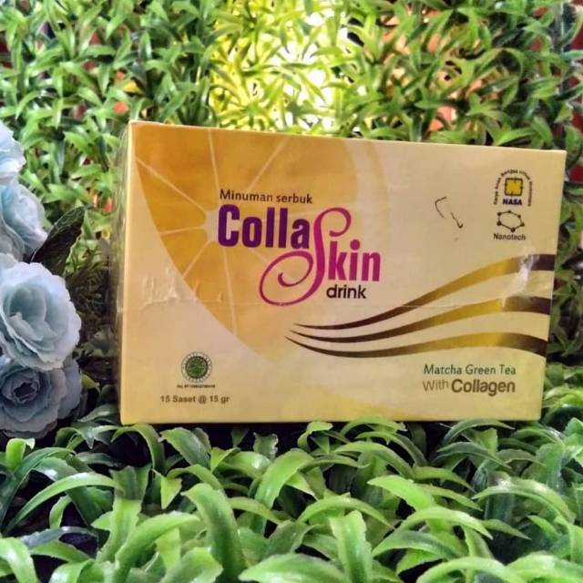 Jual COLLASKIN DRINK MATCHA (1box isi 15 sachet) | Shopee Indonesia