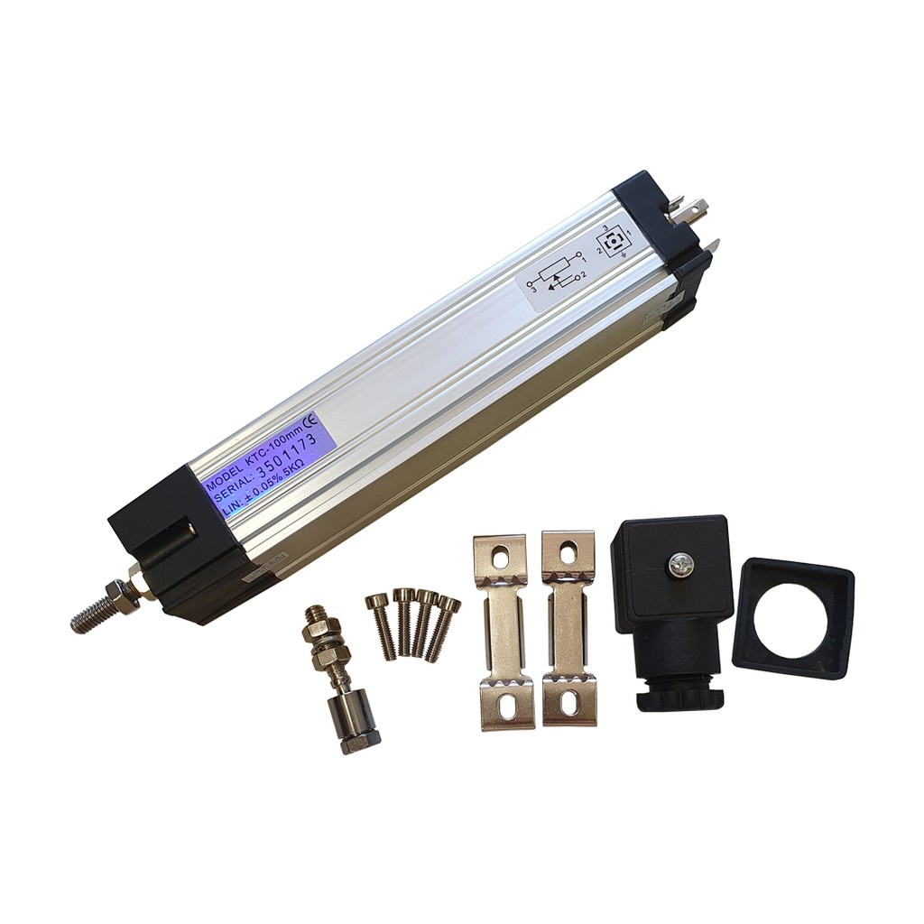 Jual LP KTC-100 mm Linear Position Sensor Displacement Transducer Potentiometer Injection ...