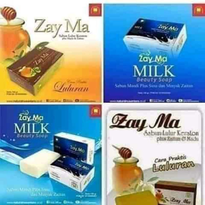 Jual Sabun Zayma (Sabun Lulur Sultan aroma susu dan Madu ) | Shopee ...
