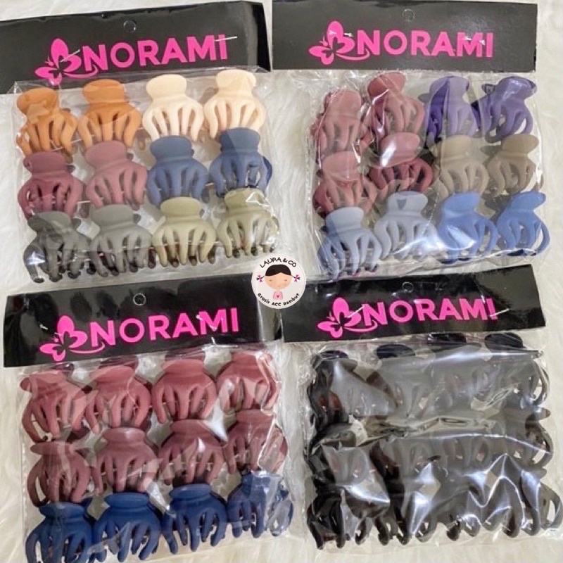 Jual JEDAI NORAMI ORIGINAL CAKAR 3,5CM ISI 12PC DOFF GLOSSY ORIGINAL ...