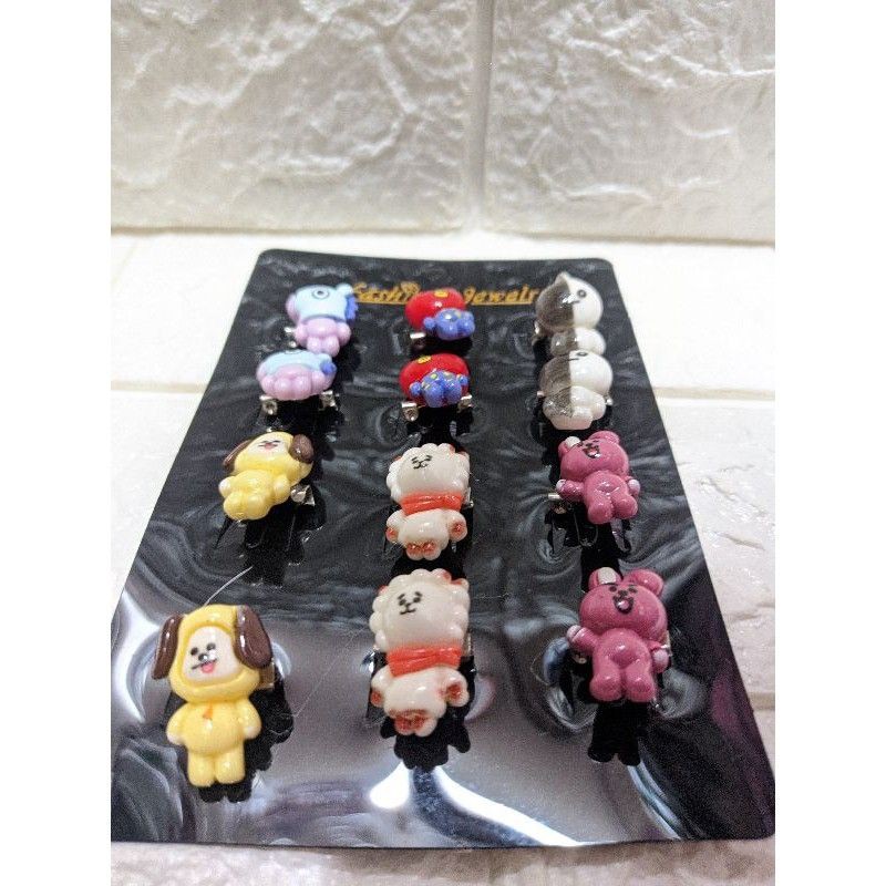 Jual Bt21 Bros Anak Karakter imut isi 12 pcs | Shopee Indonesia