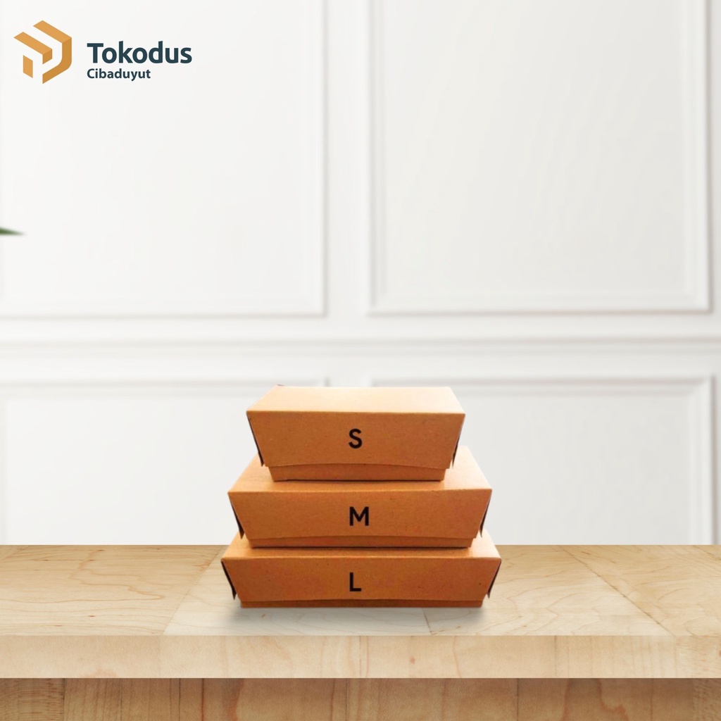 Jual Papper Lunch Box | Kotak Makan | Dus Packing Makanan | Dus makanan ...