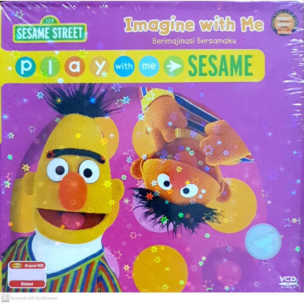 Jual Sesame Street: Imagine with Me | VCD Original | Shopee Indonesia