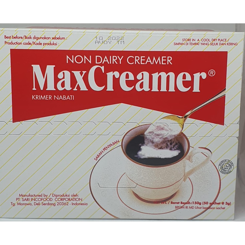 Jual Max Creamer / Krimer / Max Creamer Non Dairy Sachet ( per 10 ...