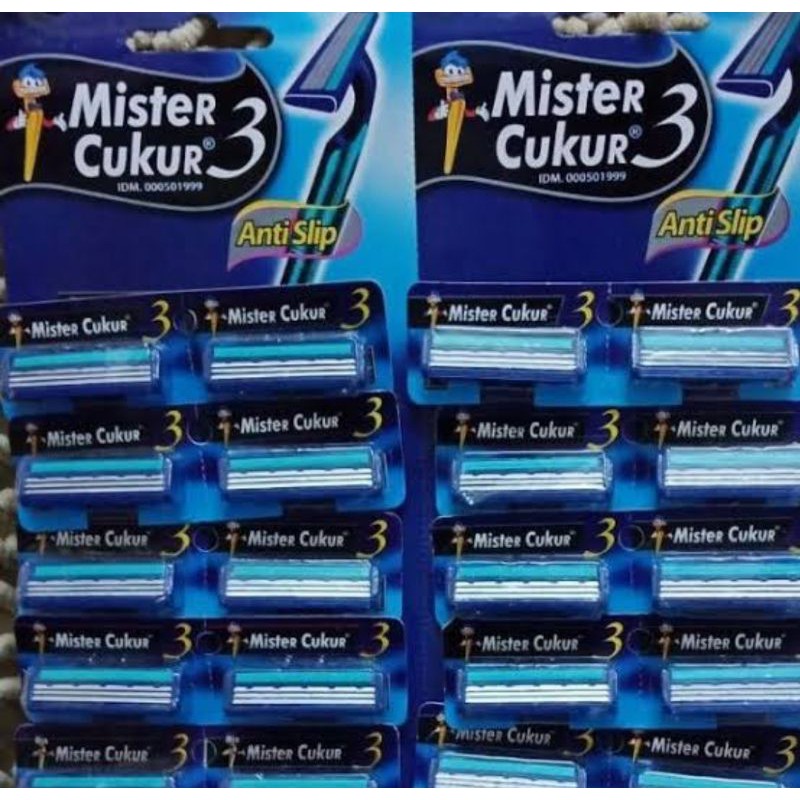 Jual Cukuran Bagus Biru/Bagus razor biru/Bagus Biru Original isi 24 pcs ...