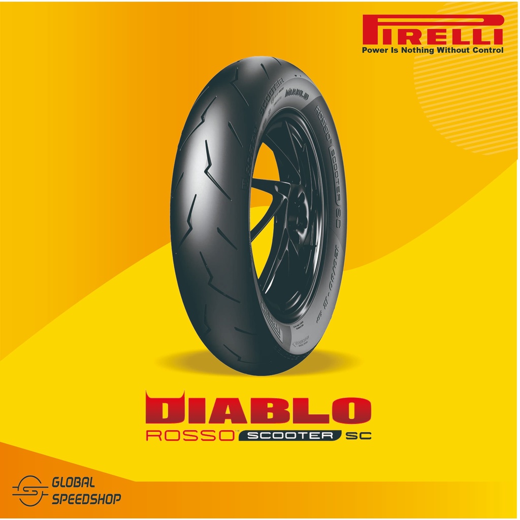Jual Ban Pirelli Diablo Rosso Scooter SC 100/90 Ring 12 F Soft Compound | Shopee Indonesia
