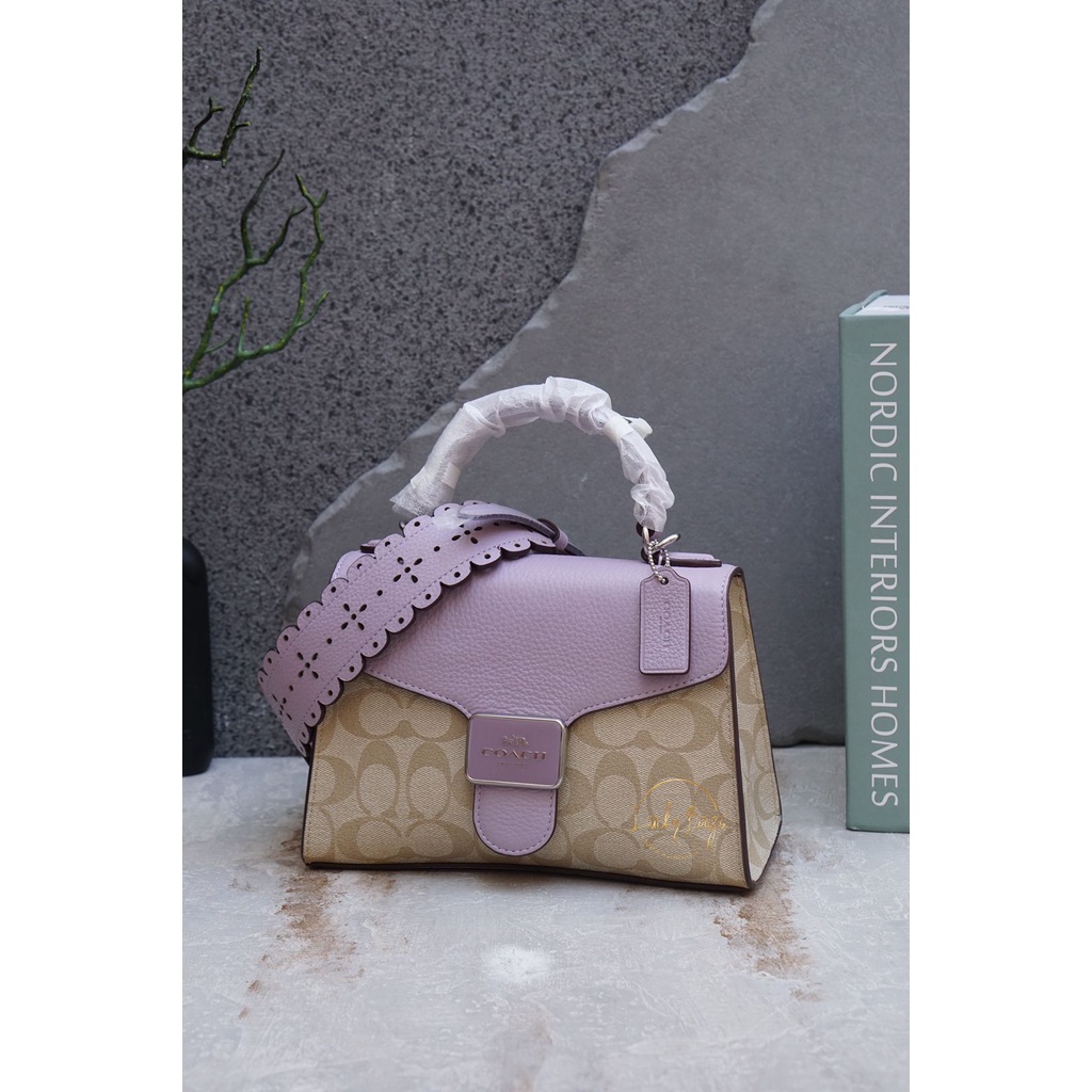 Jual coach pepper satchel (authentic / original ) | Shopee Indonesia