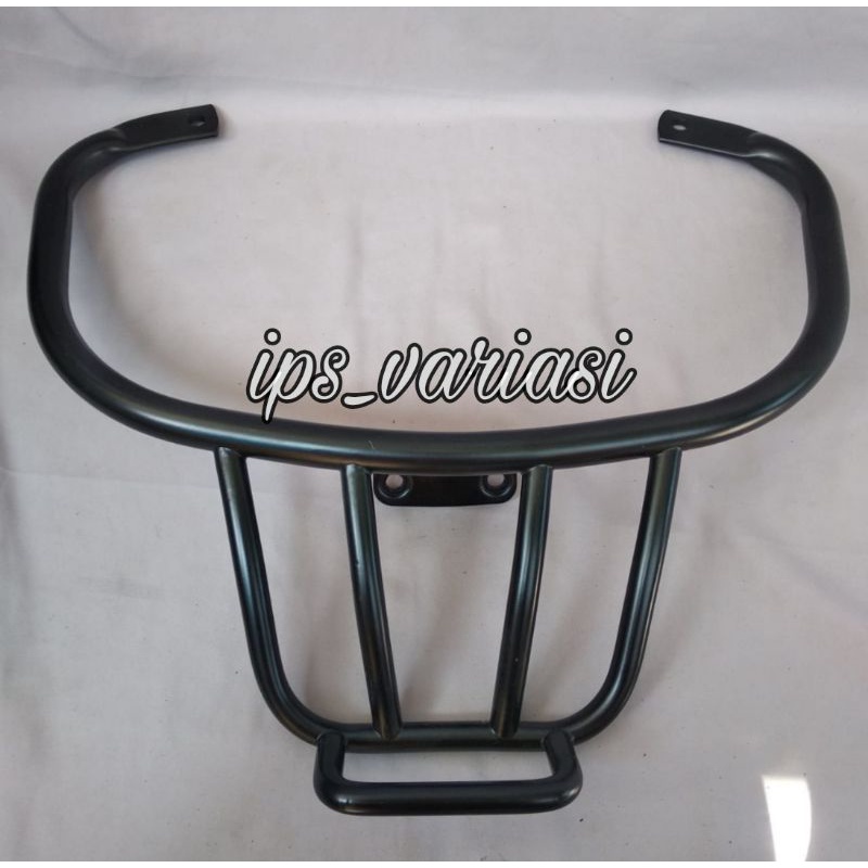 Jual Rier rack hitam Modern Vespa Lx Lxv Dan S aksesoris Vespa matic ...