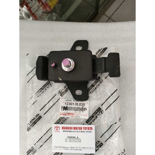 Jual Engine Mounting Innova/Fortuner/Hilux Diesel taon 2004-2015 harga ...