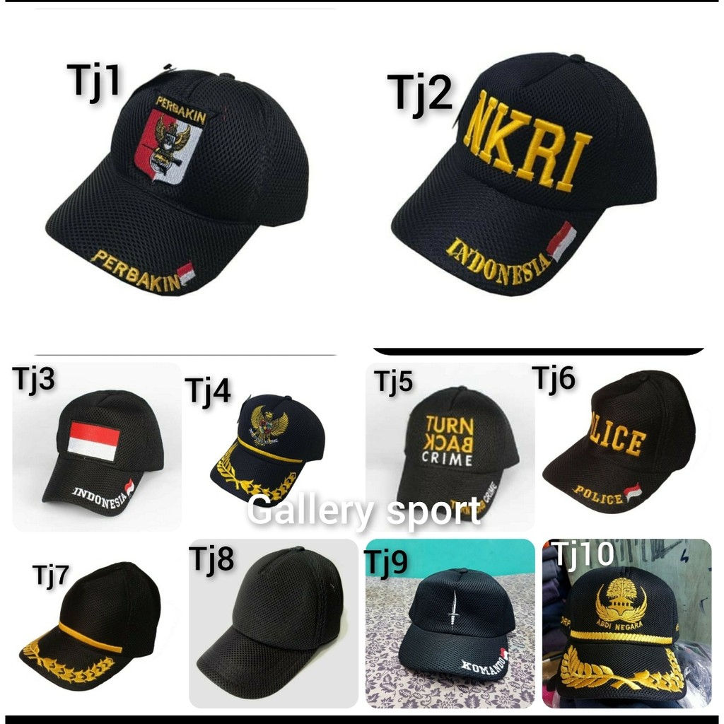 Jual OBRAL TOPI DOUBLE MASK BUSA- TOPI LOGO GARUDA INDONESIA NKRI TOPI ...