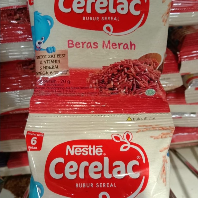 Jual Nestle Cerelac Beras Merah 20 gr | Shopee Indonesia
