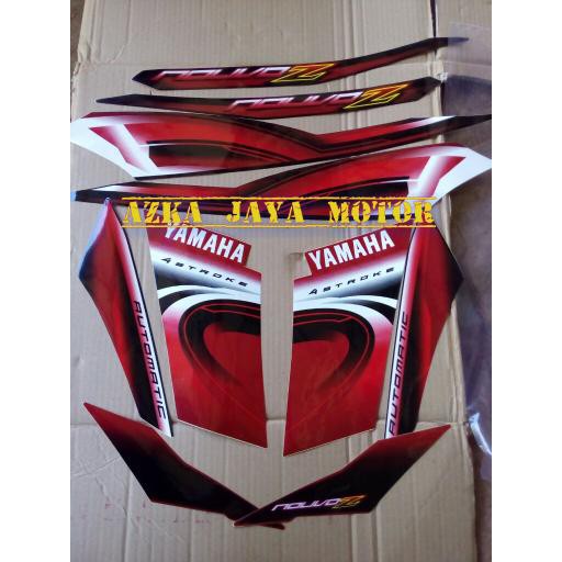 Jual Striping Sticker Yamaha Nouvo Z warna Merah | Shopee Indonesia