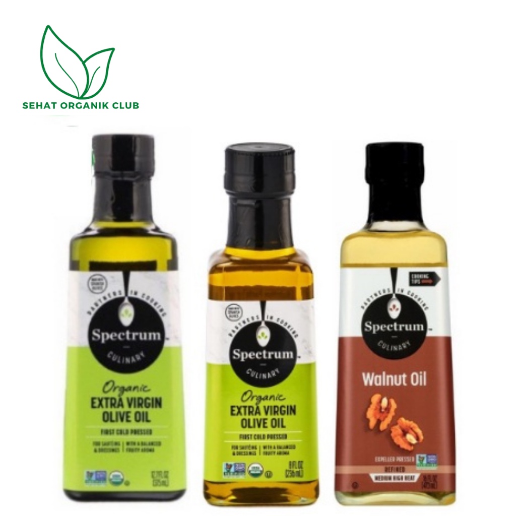 Jual Spectrum Culinary Organic Extra Virgin Olive Oil 236 ml ; Culinary ...