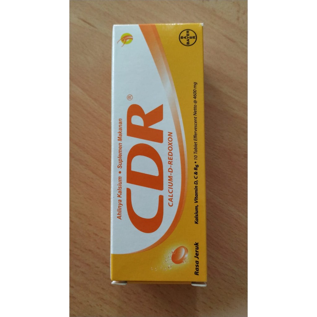 Jual CDR - Calcium D Redoxon 10 Tablet | Shopee Indonesia