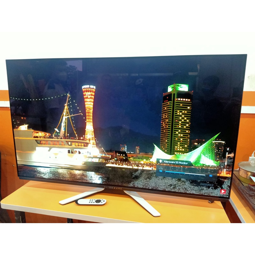 Jual Alienware 55" 120hz AW5520QF Gaming Monitor | Shopee Indonesia