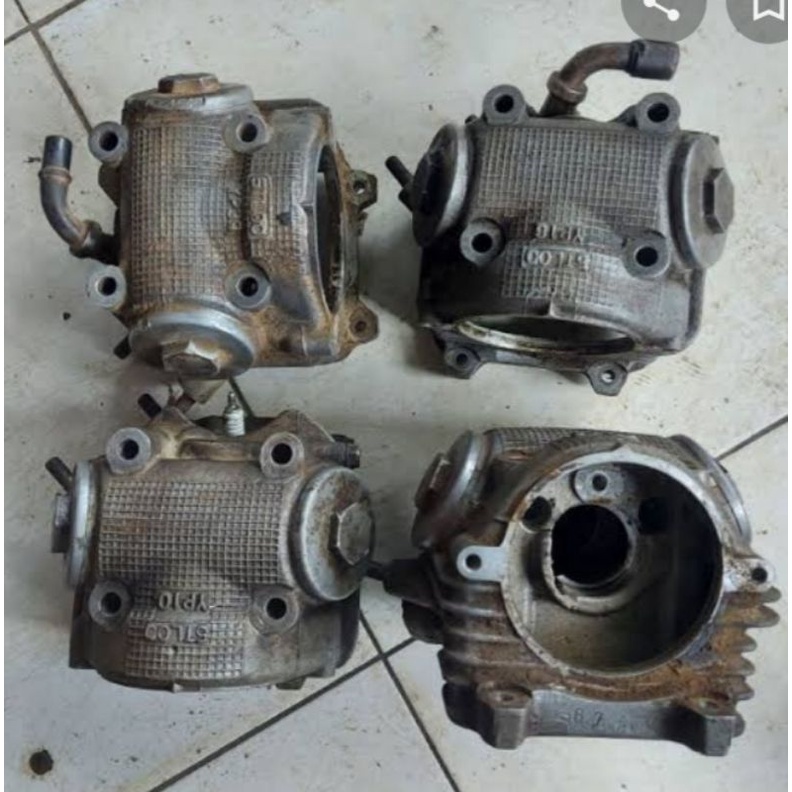 Jual Block Head Silinder Kosongan Mio sporty / Mio soul karbu / FIno ...