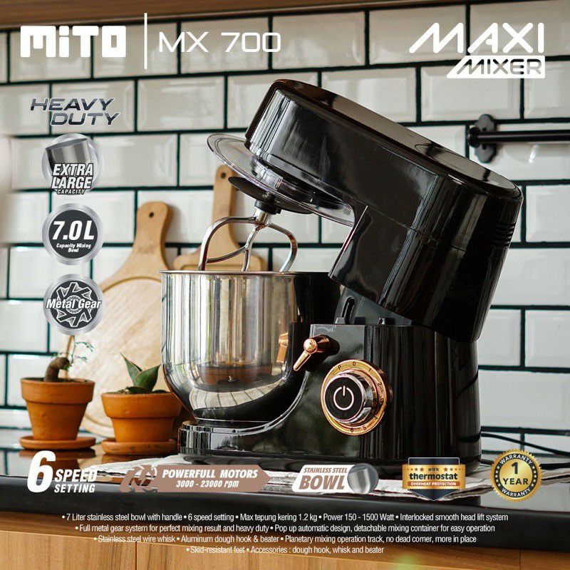 Jual MITO - MAXI MIXER MX 700 7 LITER | Shopee Indonesia