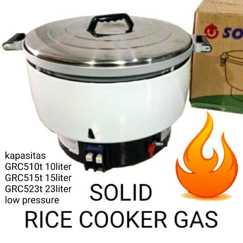 Jual rice cooker gas jumbo solid GRC-523 | Shopee Indonesia