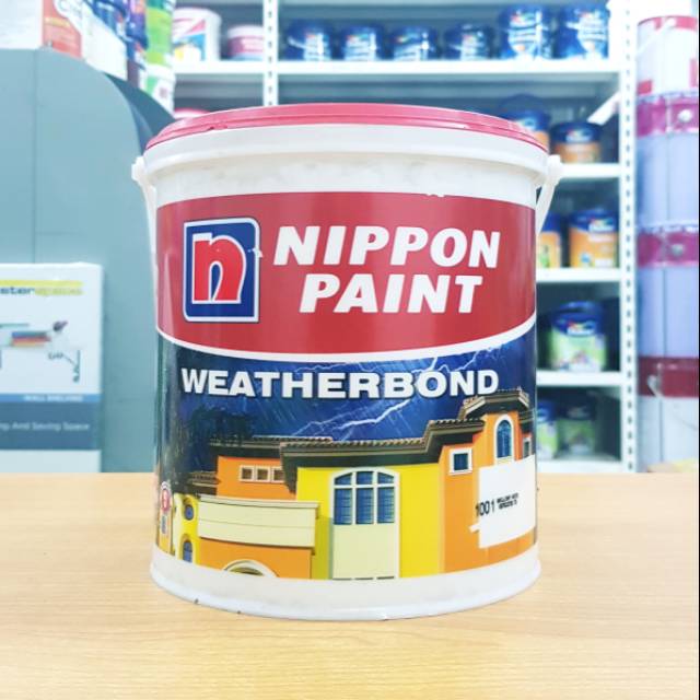 Jual NIPPON WEATHERBOND (2.5 LITER) / Cat Tembok Eksterior | Shopee ...