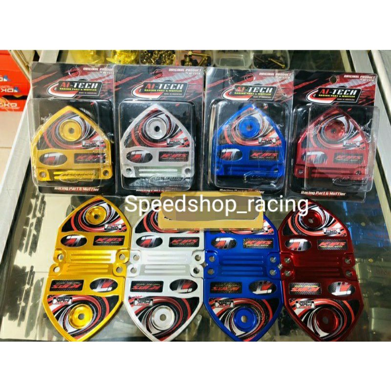 Jual Tutup Kips Cover Kips AITECH Ninja 150 R-RR-SS bahan cnc kiri ...