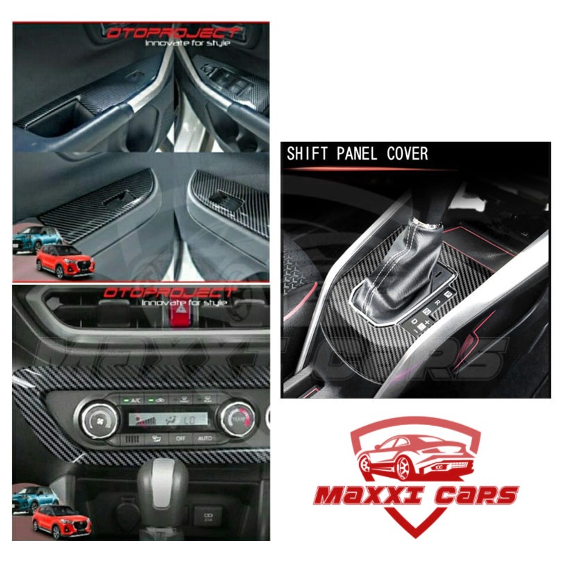 Jual PAKET ARMREST + PANEL SHIFTER + PANEL CONTROL AC TOYOTA RAIZE MC ...
