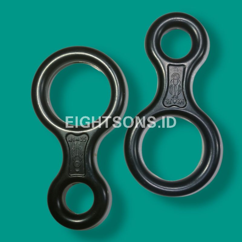 Jual FIGURE EIGHT 8 35KN DESCENDER Climbing Gear Flying Fox | Shopee ...