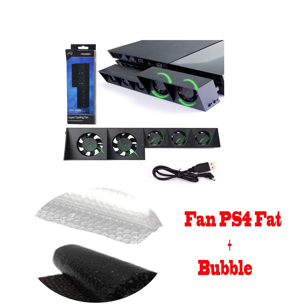 Jual Kipas Cooling Fan PS4 Slim Original DOBE Kipas PS4 PS 4 Fat Video ...