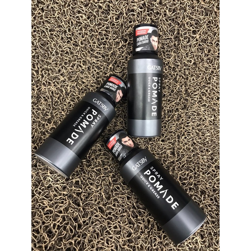 Jual Gatsby Spray Pomade Quick and Grease 150ml | Shopee Indonesia