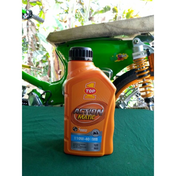 Jual Oli Top 1 Action Matic SAE 10-40 0.8L | Shopee Indonesia