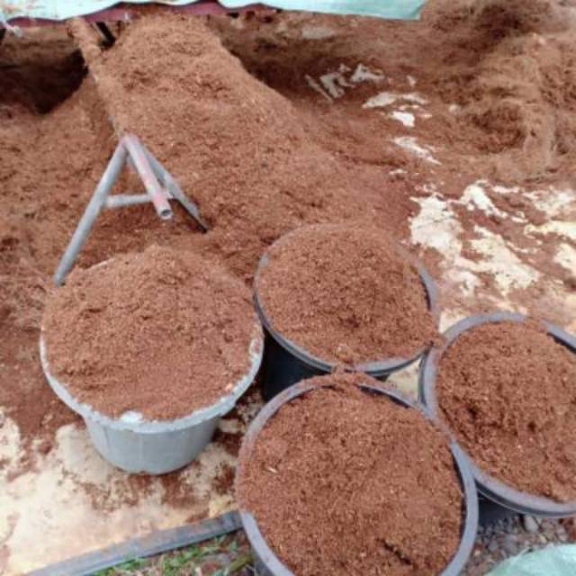 Jual COCOPEAT / MEDIA TANAM HIDROPONIK / COCOPET CURAH / KOKOPIT ...
