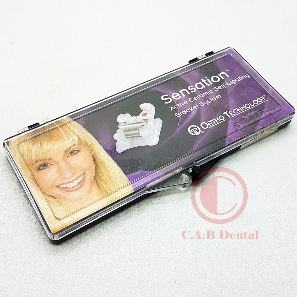 Jual BRACKET ORTHO TECHNOLOGY SENSATION SELF LIGATING ROTH / BEHEL GIGI ...