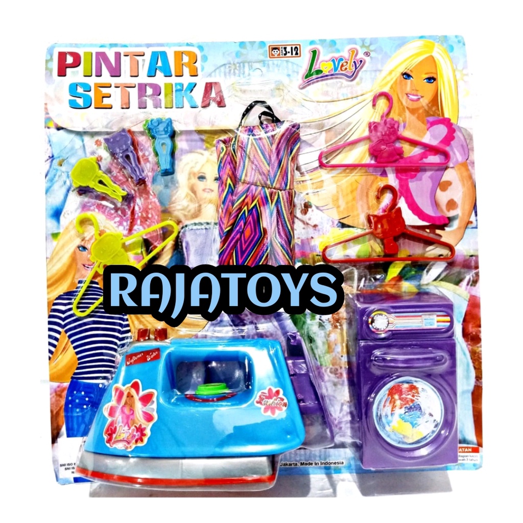 Jual PINTAR SETRIKA IRON SET MAINAN PERABOT RUMAH TANGGA BS-09 | Shopee ...