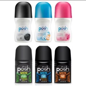 Jual POSH Deodorant Roll On 50ml | Shopee Indonesia