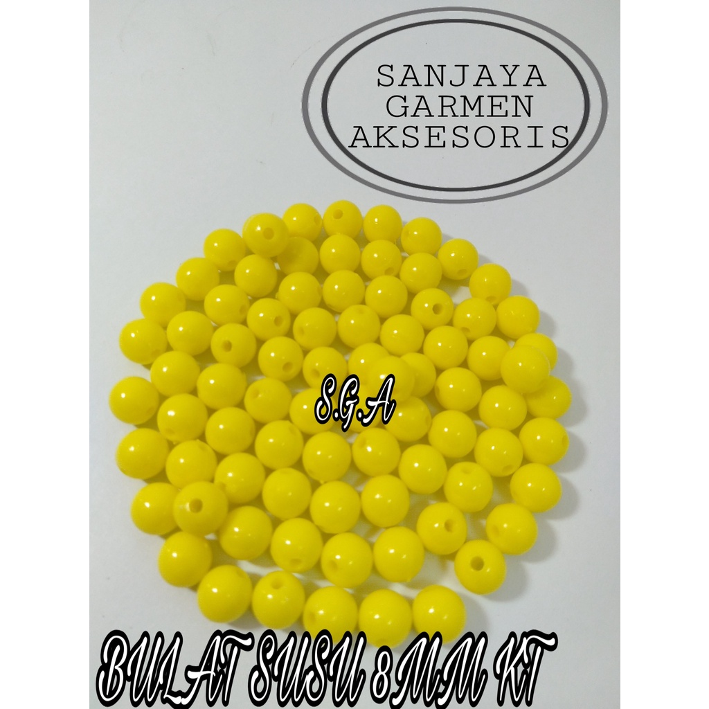 Jual Manik Bulat / Mote Susu / Manik Susu / Manik Susu Pastel / Mote Bulat / Manik Susu Bulat ...